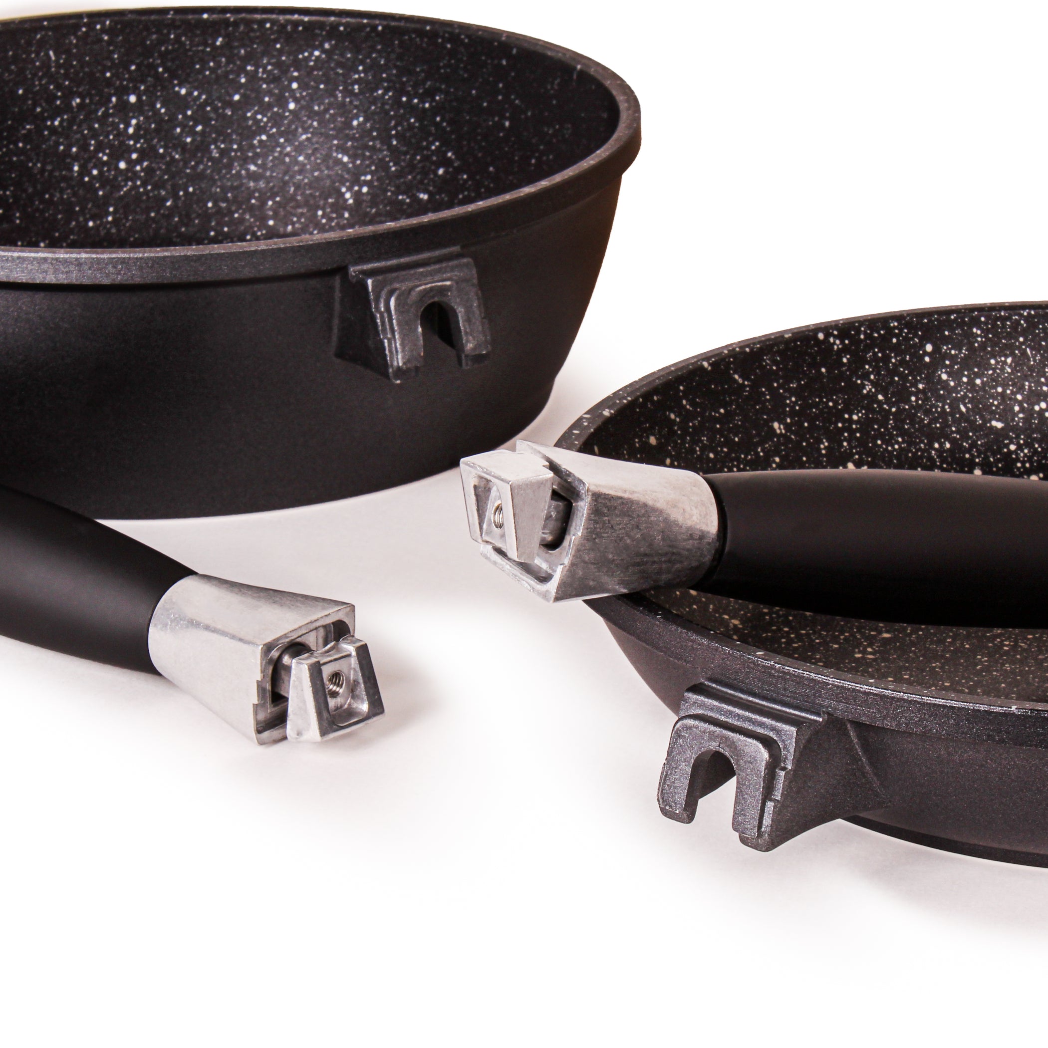 EuroCAST Cast Aluminum Non-stick 9.5" Saute Pan, Glass Lid — BergHOFF