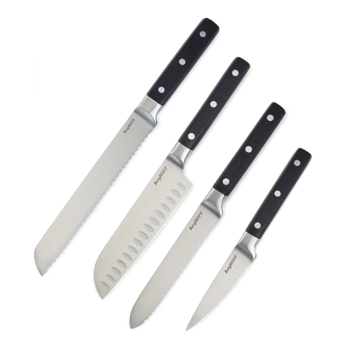 Gene 4Pc Stainless Steel Knife Set — BergHOFF