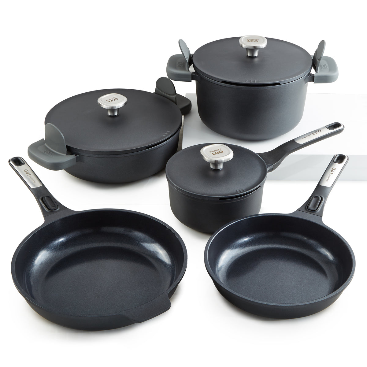 Phantom 8Pc Nonstick Ceramic Cookware Set, Recycled — BergHOFF